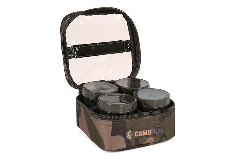 CAMOLITE 6 POT HOOKBAIT CASE - Škorpion DNC