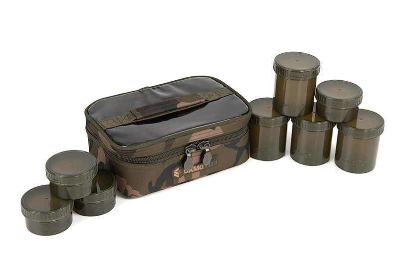CAMOLITE 8 POT HOOKBAIT CASE - Škorpion DNC