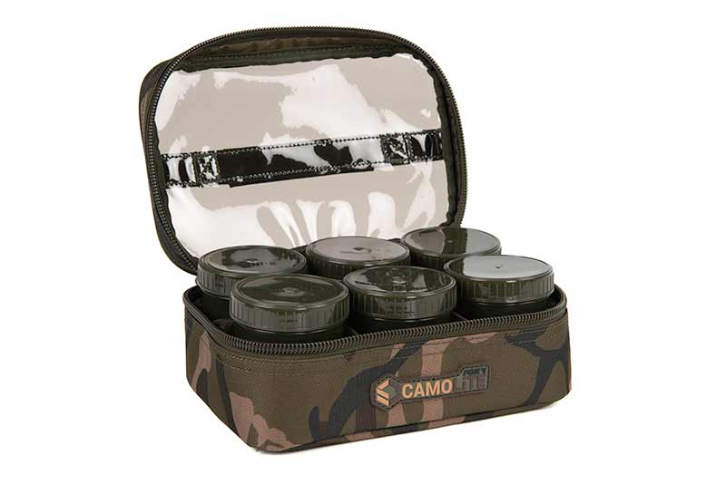 CAMOLITE 8 POT HOOKBAIT CASE - Škorpion DNC