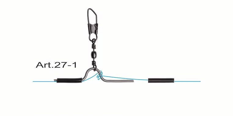 Small size metal float attachment with swivel art.27-1 - Škorpion DNC