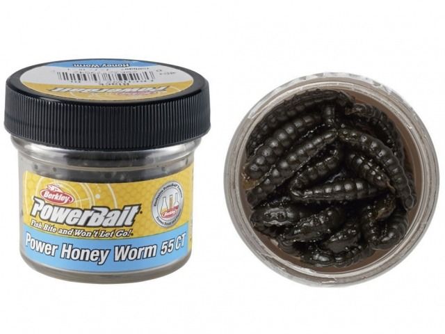 PWR HONEY WORM 2.5cm- BLACK - Škorpion DNC