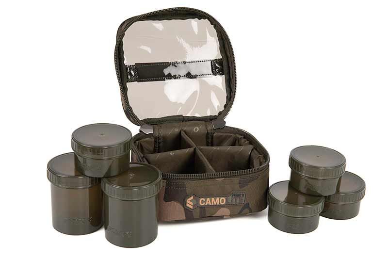 CAMOLITE 6 POT HOOKBAIT CASE - Škorpion DNC