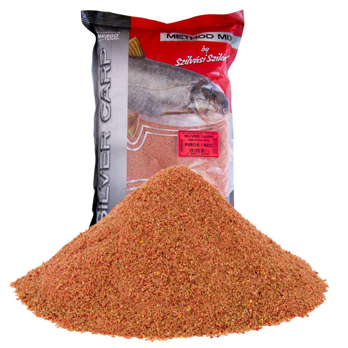 SILVER CARP METHOD MIX RED 1kg - Škorpion DNC