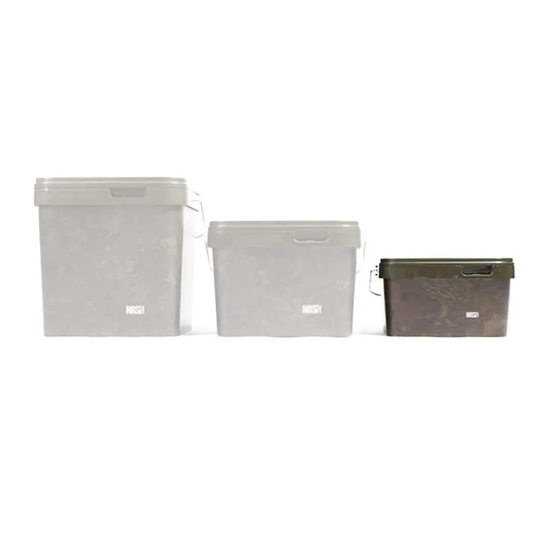 NASH SPOT ON RECTANGULAR BUCKET CAMO 5lt - Škorpion DNC